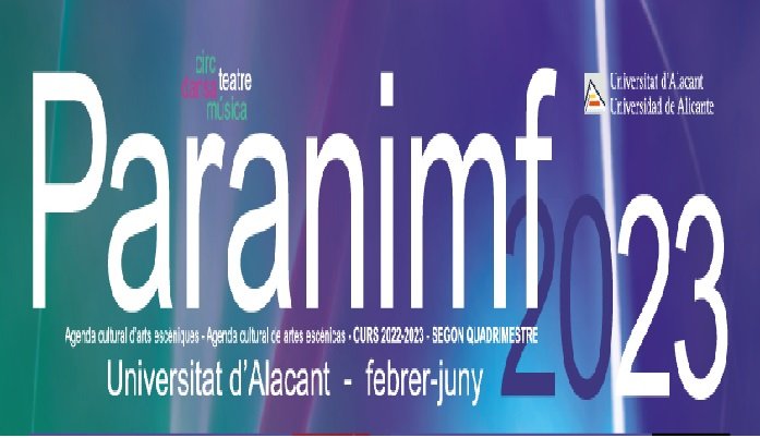 Programación 2023 en el PARANINF de la UA. – Alicante Live Music